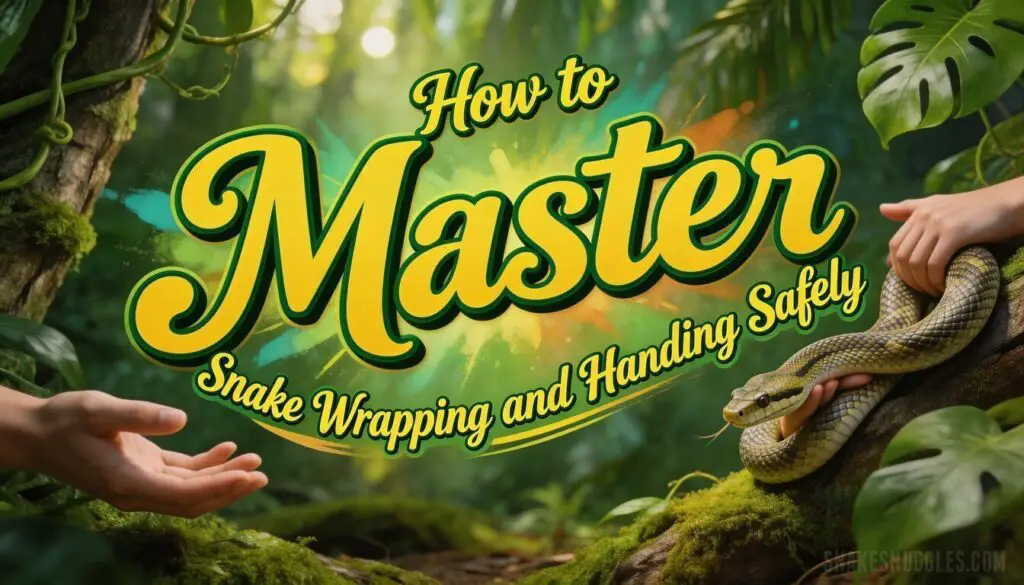 How to Master Snake Wrapping and Handling Safely