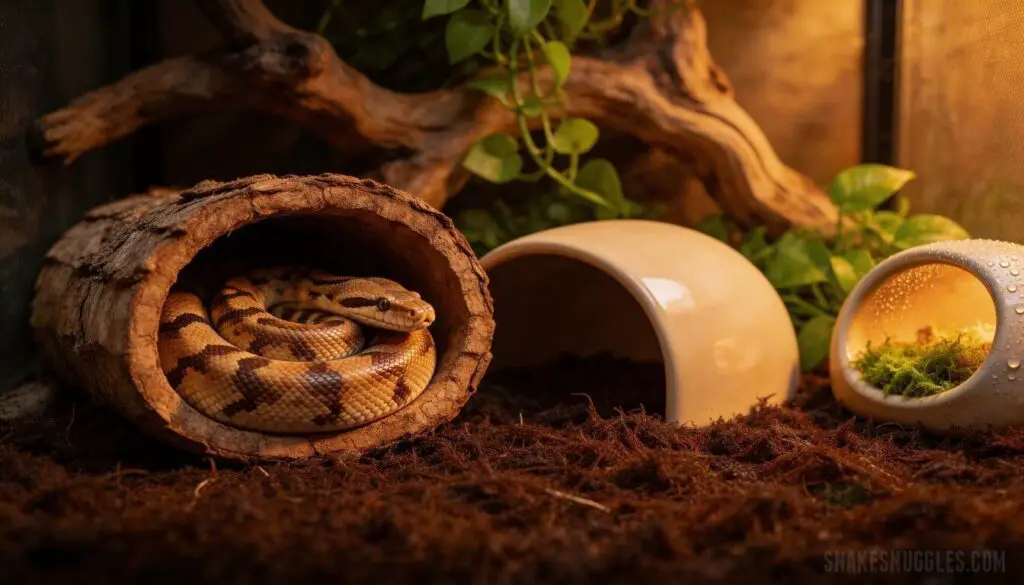 How Many Hides Does a Ball Python Need? Setup Guide 2026