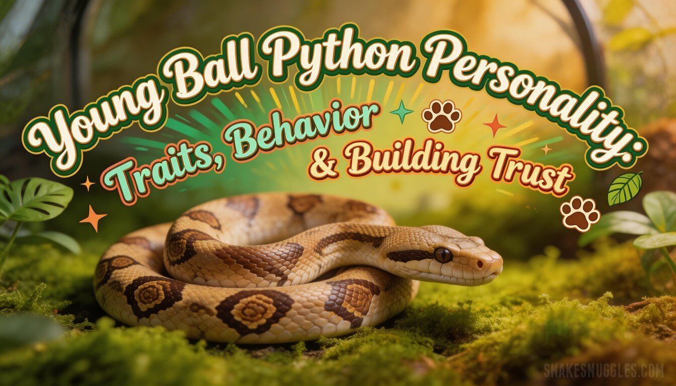 Young Ball Python Personality: Traits, Behavior & Building Trust