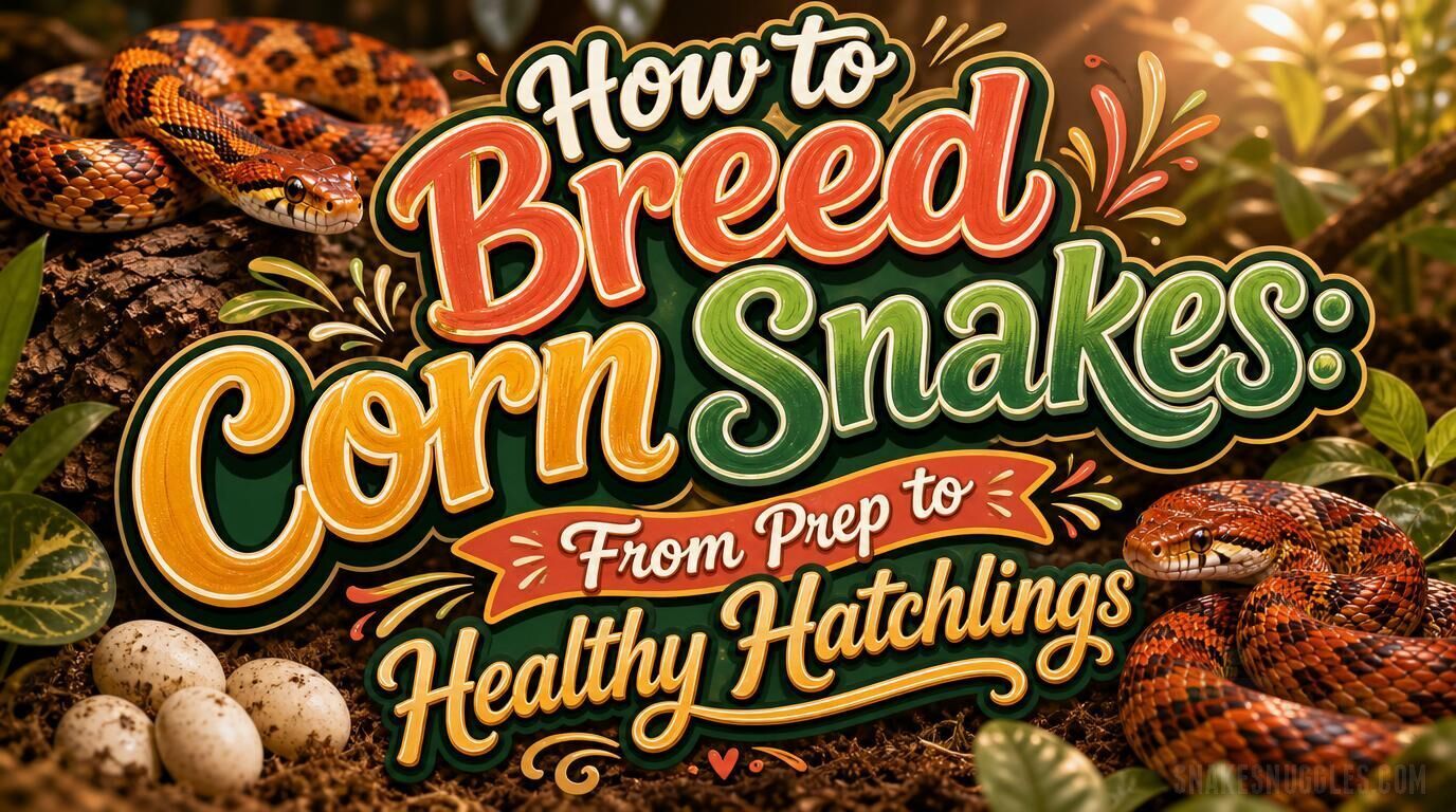 How to Breed Corn Snakes: From Prep to Healthy Hatchlings