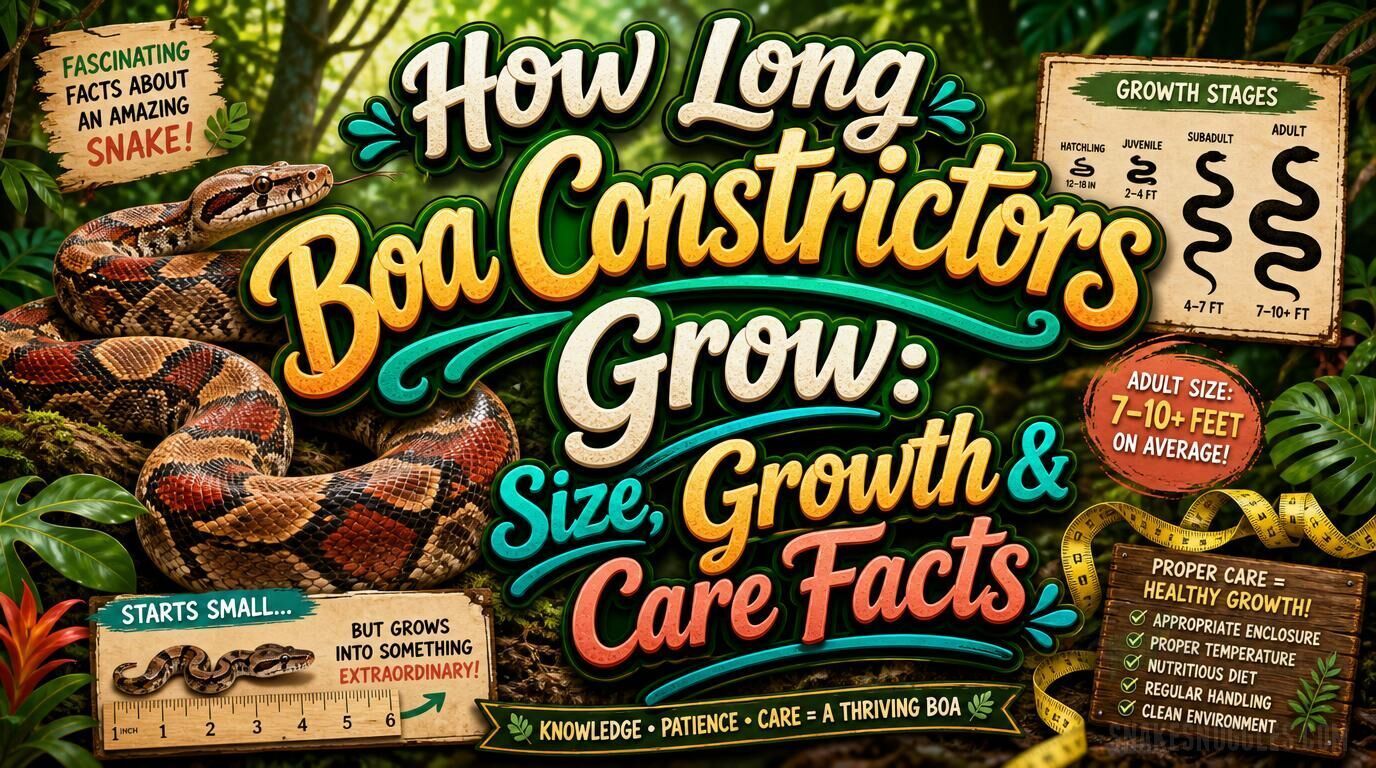 Boa Terrarium Setup Guide: Size, Substrate & Humidity (2025)
