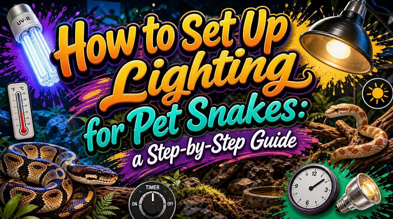 Snake Enclosure Lighting Requirements: Complete Setup Guide 2025