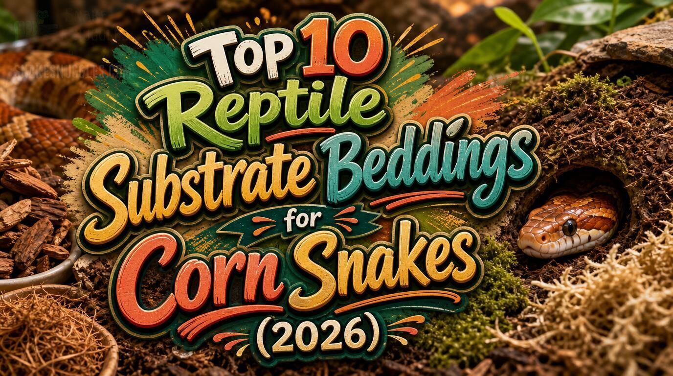 Top 10 Reptile Substrate Beddings for Corn Snakes (2026)