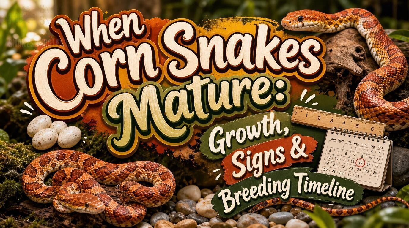 Corn Snake Size and Growth Rate: Complete Development Guide