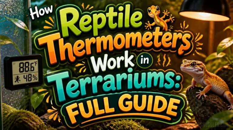 How Reptile Thermometers Work in Terrariums: Full Guide