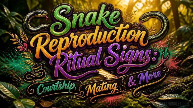Snake Reproduction Ritual Signs: Courtship, Mating & More