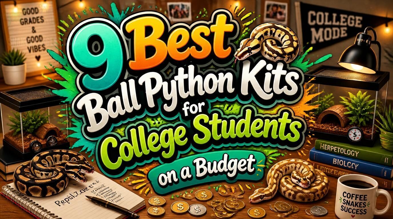 9 Best Ball Python Kits for College Students on a Budget