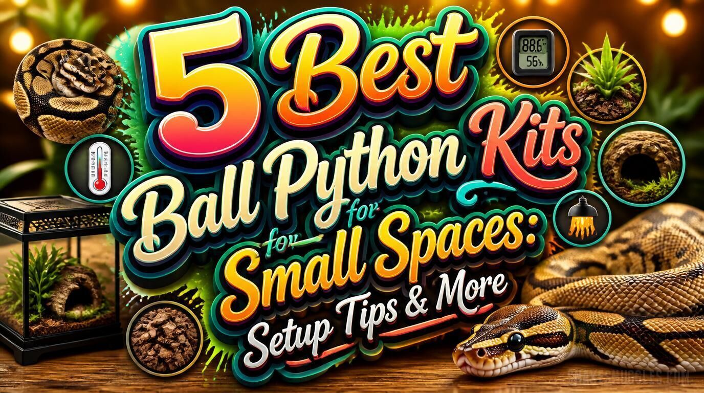 5 Best Ball Python Kits for Small Spaces: Setup Tips & More